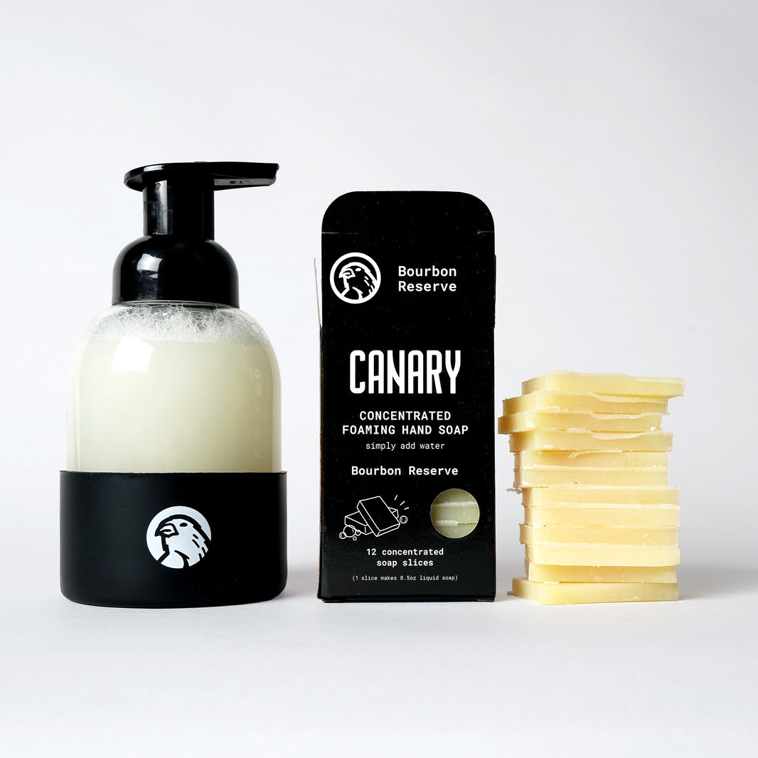 Concentrated Hand Soap Refill Bars. Organic, compact eco-friendly – Canary