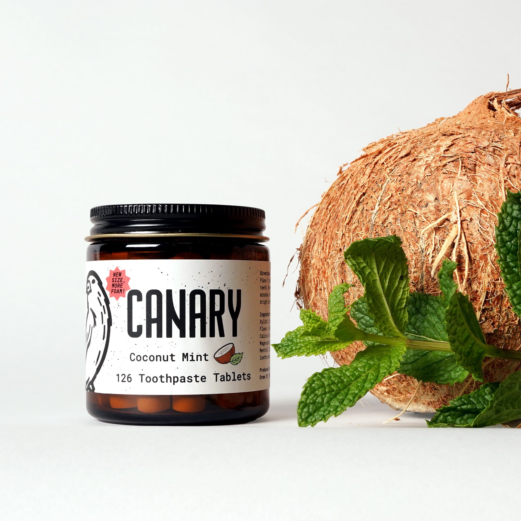 Coconut Mint Toothpaste Tablets – Canary