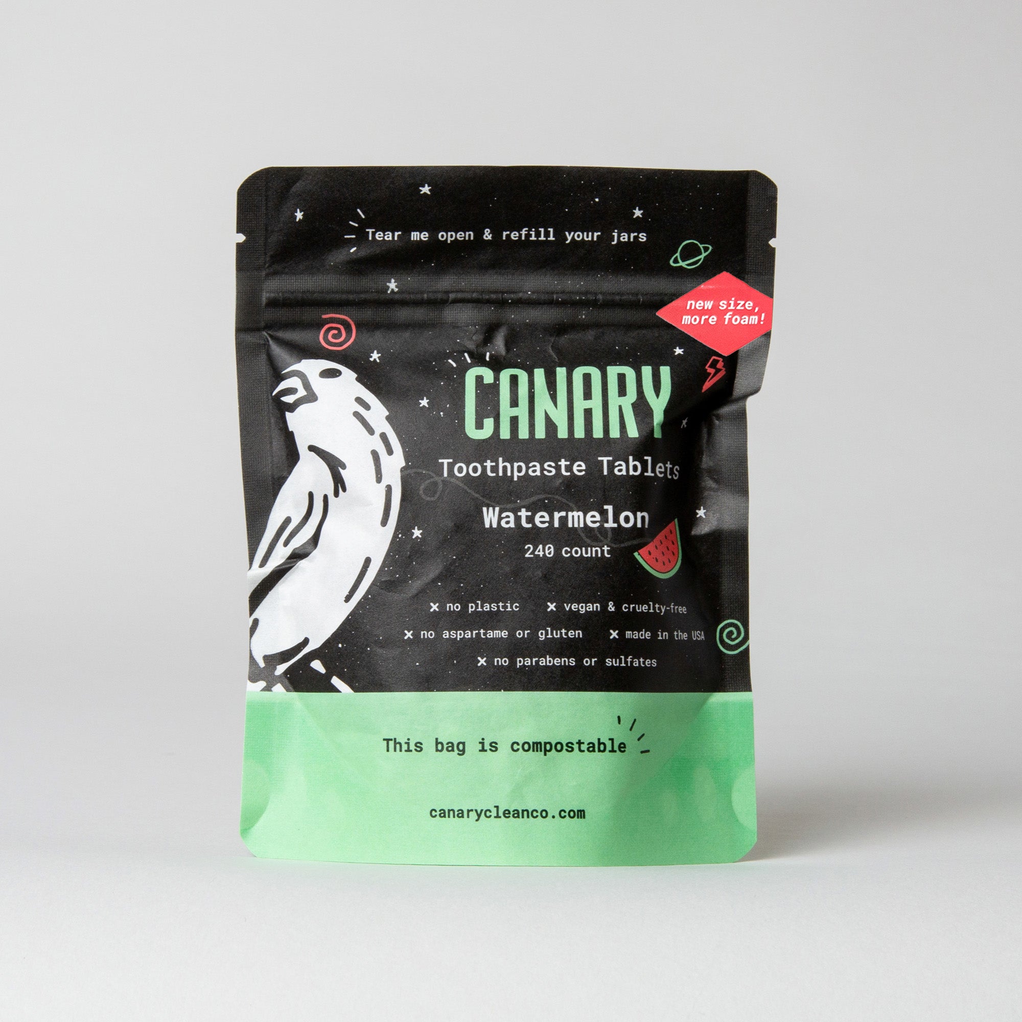 Watermelon Toothpaste Tablets – Canary