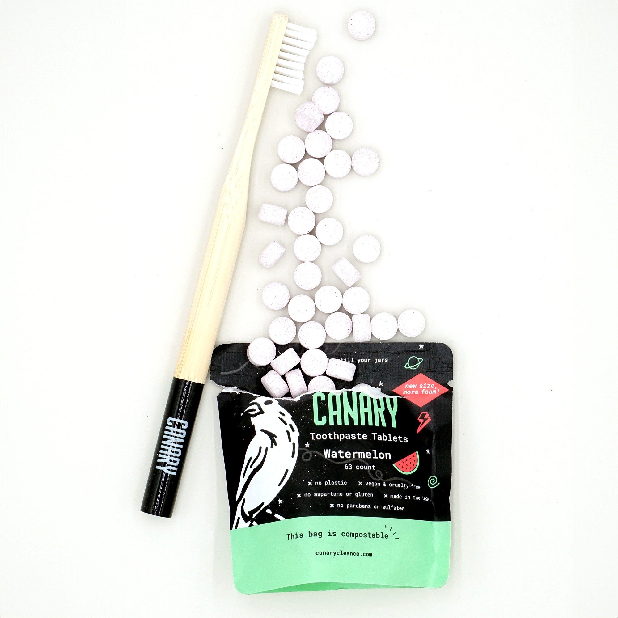 Watermelon Toothpaste Tablets – Canary
